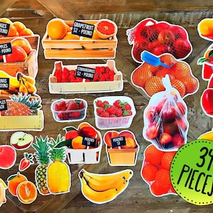 Fruit Stand Dramatic Play | Pretend Play | Fruit Activities | Center ...