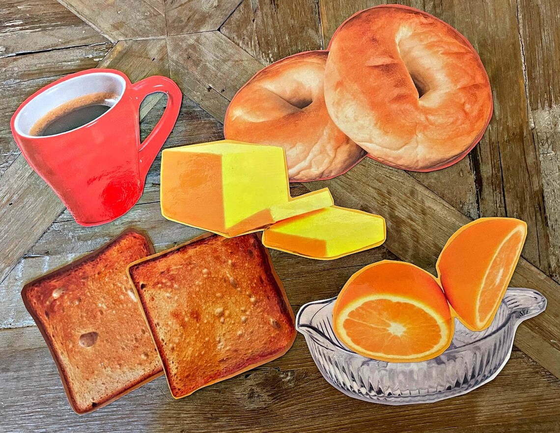 Kitchen Dramatic Play Set | Pretend Play, Food Cutouts, Bulletin Board ...