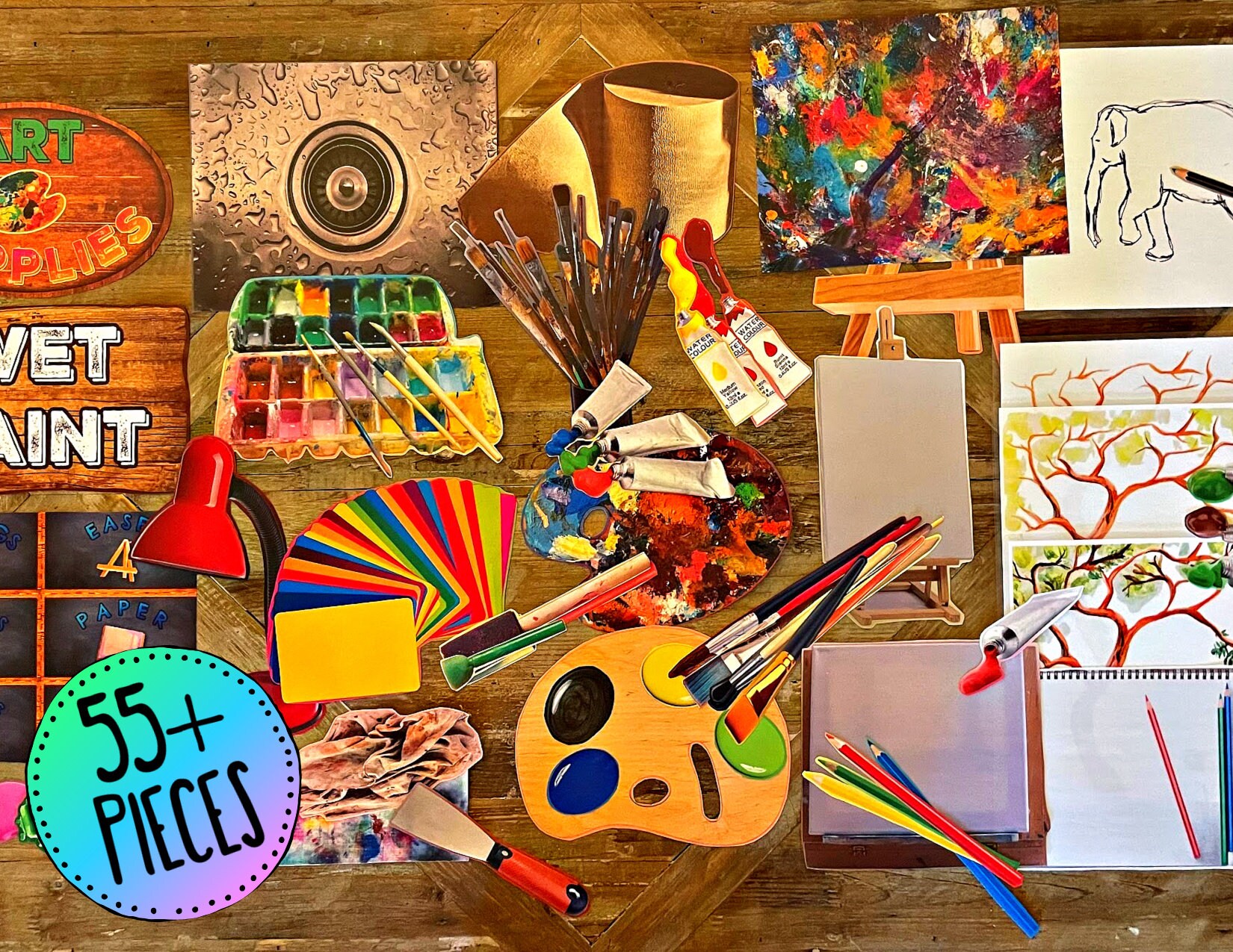 Art Studio Dramatic Play | Art Pretend Play or Bulletin Board | Art ...