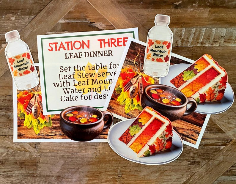 Leaf Gathering Dramatic Play | Fall Leaves Pretend Play | Preschool ...