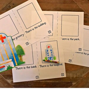 Printable Book | Sight Words | Buildings | Community Helper | Small ...