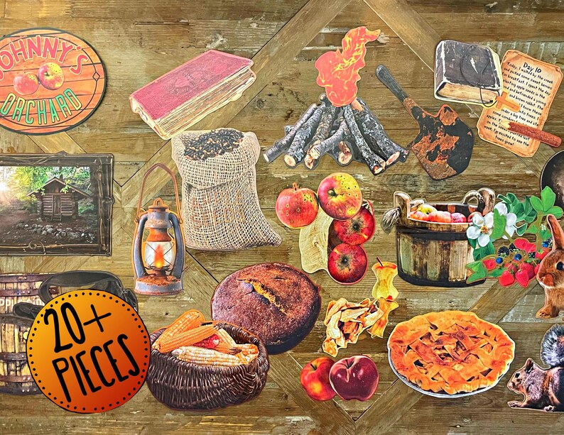 Johnny Appleseed Dramatic Play | Apple Pretend Play | Preschool Toy ...