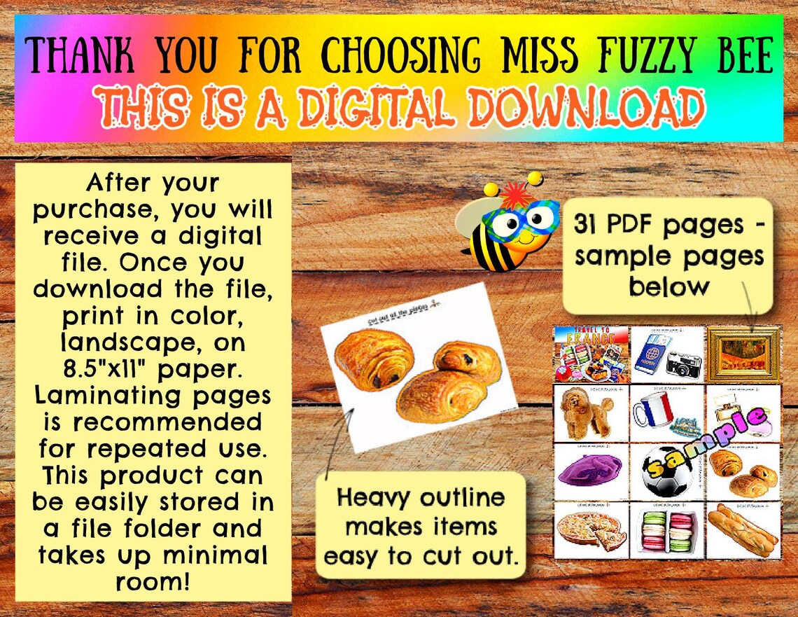 France Travel Dramatic Play | Printable Dramatic Play for Preschool ...