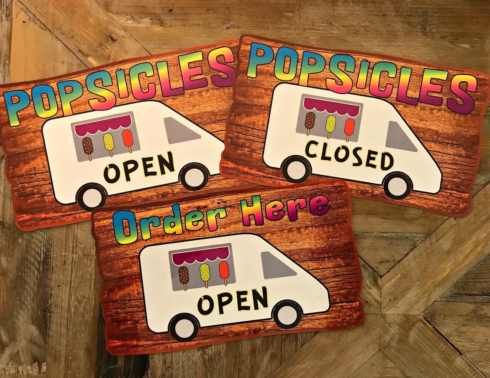 Popsicle Truck Dramatic Play | Popsicle Truck Pretend Play | Bulletin ...