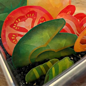 Build a Hamburger Sensory Bin | Hamburger Activity | Sensory Bin ...