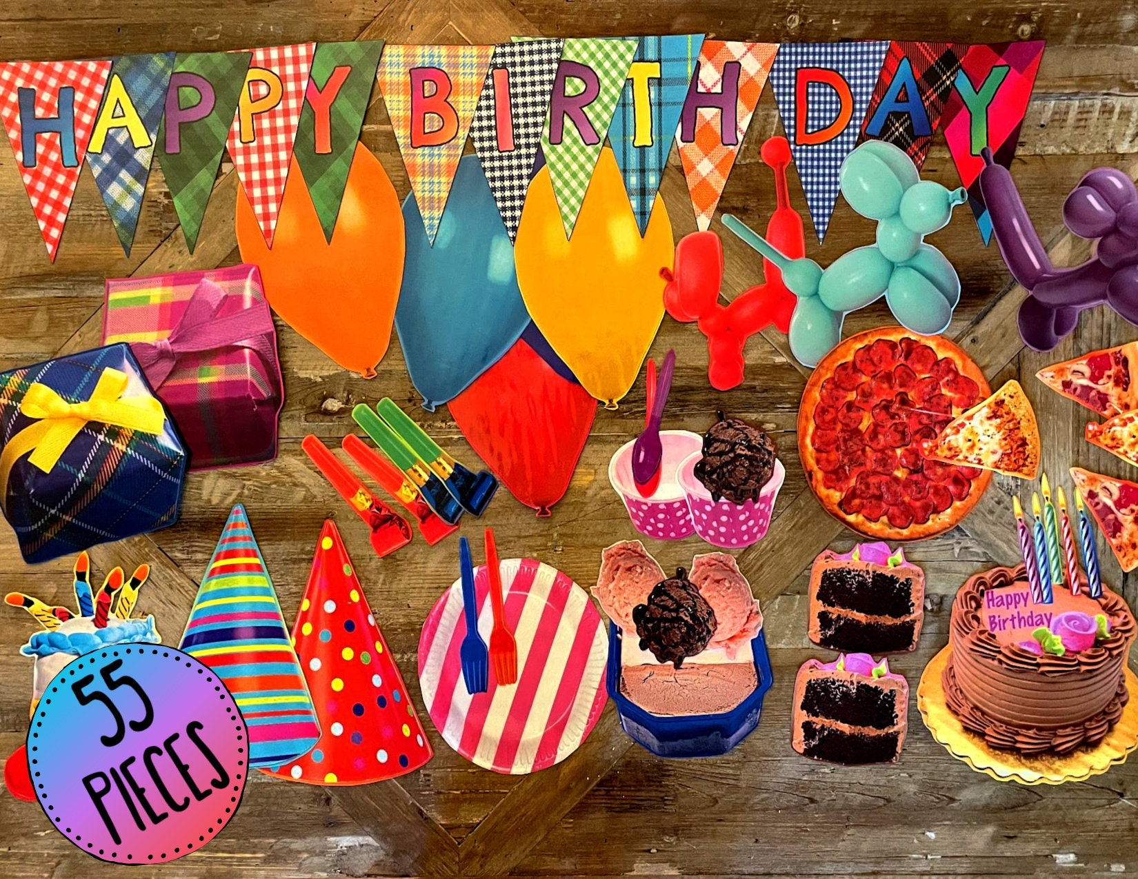 Birthday Party Dramatic Play Set | Printable Preschool and Homeschool ...