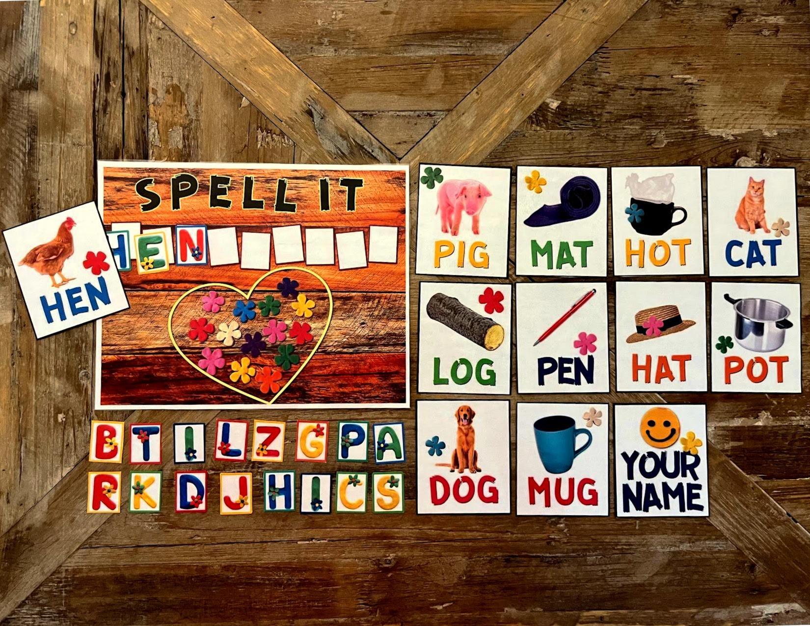 Spell It Sensory Bin | Spelling Activity | Sensory Bin Activity | Seek ...