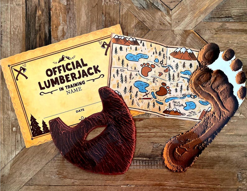 Paul Bunyan Dramatic Play | Tall Tale Activity | Printable Preschool ...