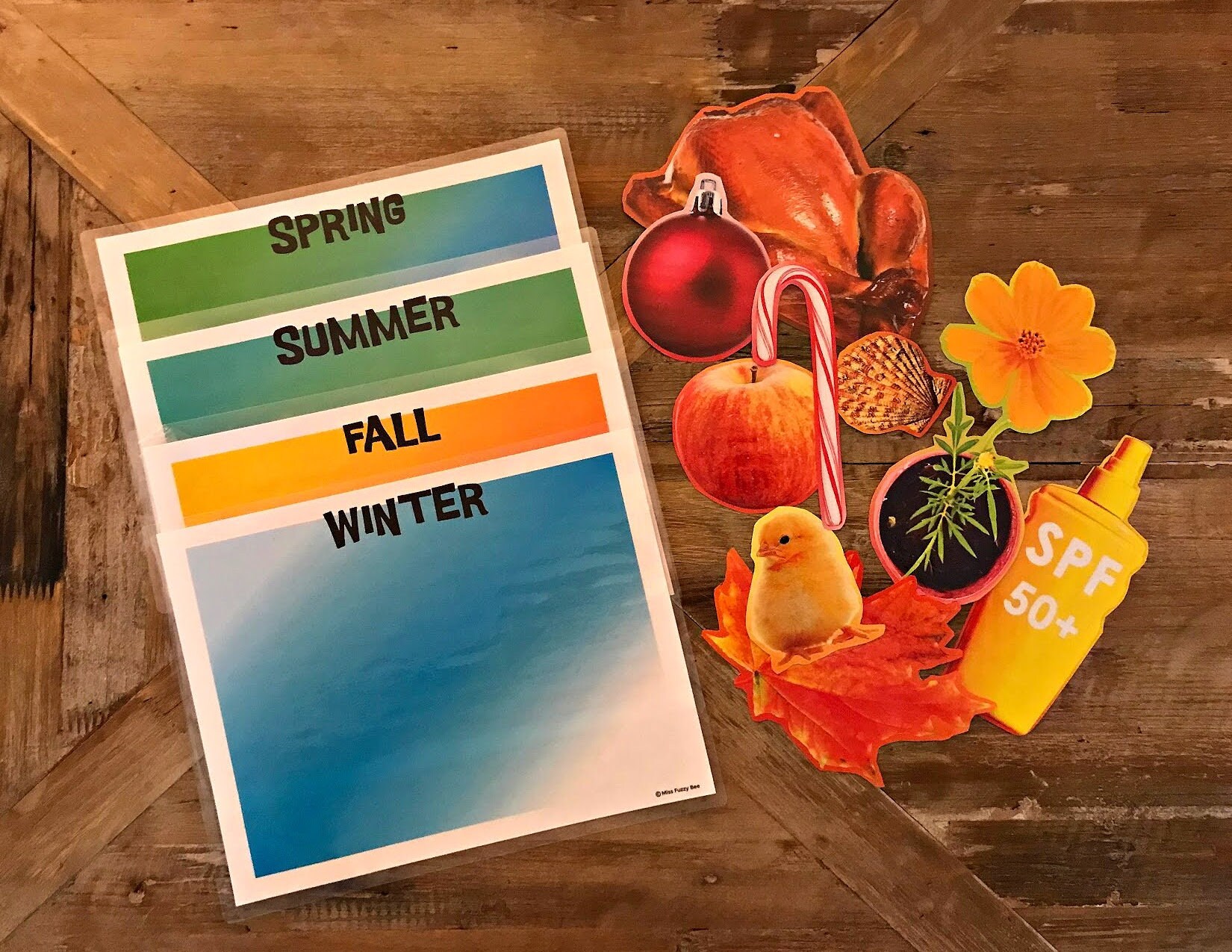 Seasons Sorting | Seasons | Seasons Sorting Mats | Center Activities ...
