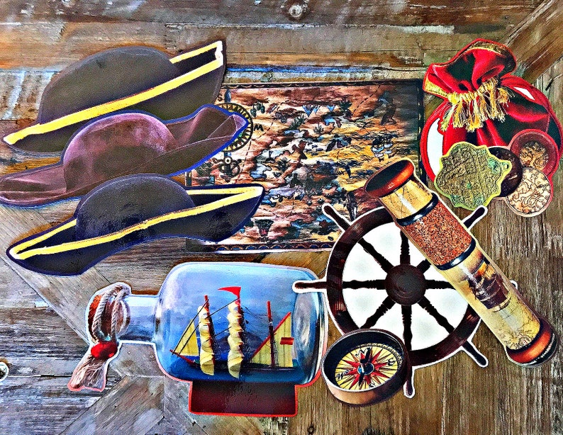 Pirate Dramatic Play | Pirate Activity | Pretend Play | Pirate ...