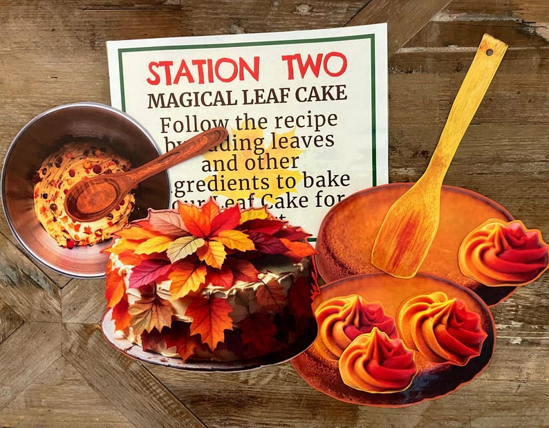 Leaf Gathering Dramatic Play | Fall Leaves Pretend Play | Preschool ...