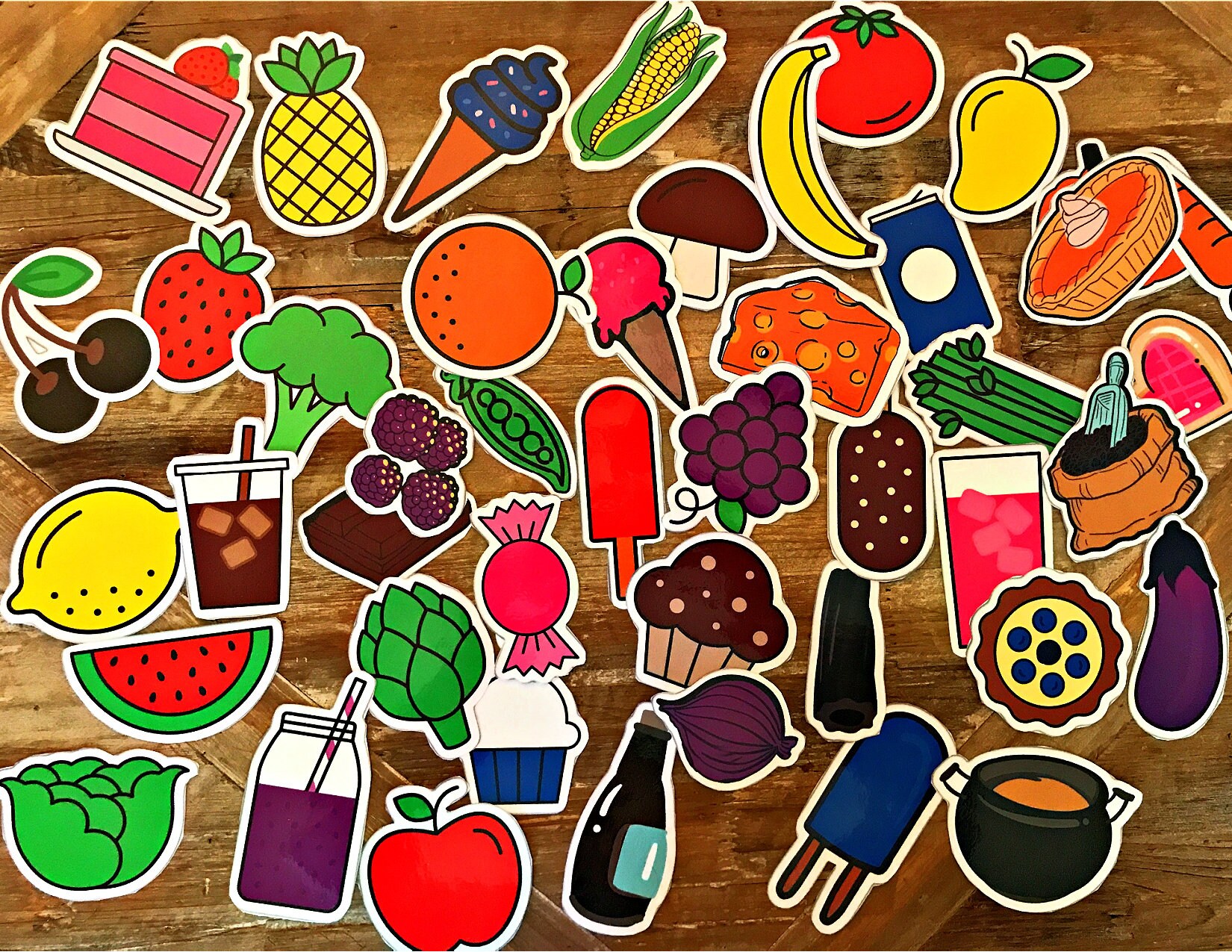 Colors Busy Book Printable Matching Food Colors Preschool Prek Learning ...
