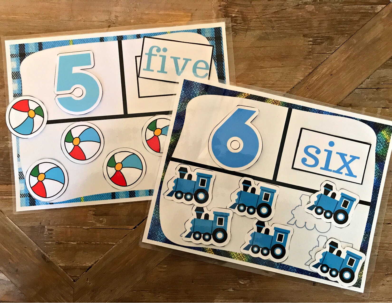 Number Counting Busy Book | Number Words | Counting 1-10 | Learn ...