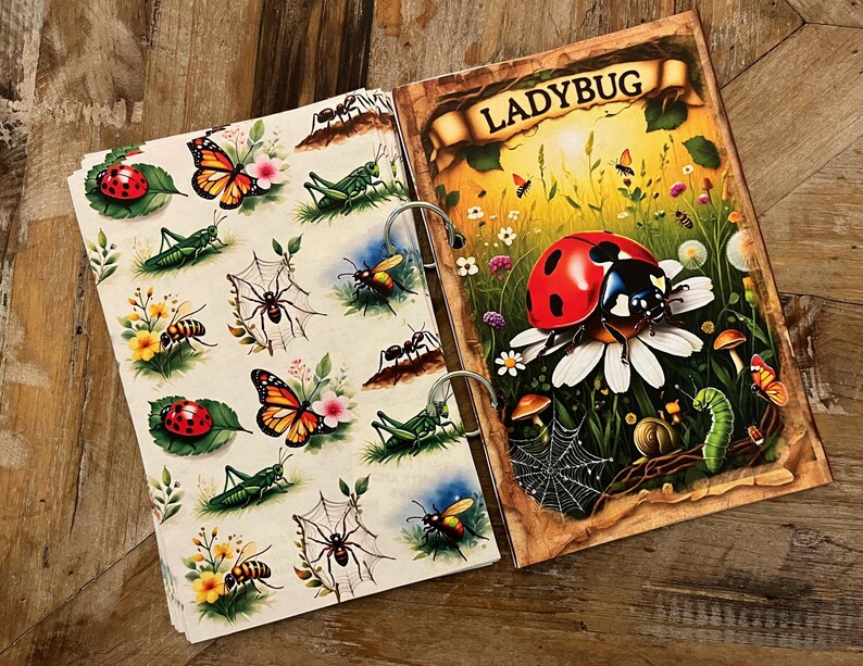 Insect Journal | Printable Bug Book | Digital Download | Reading Center ...