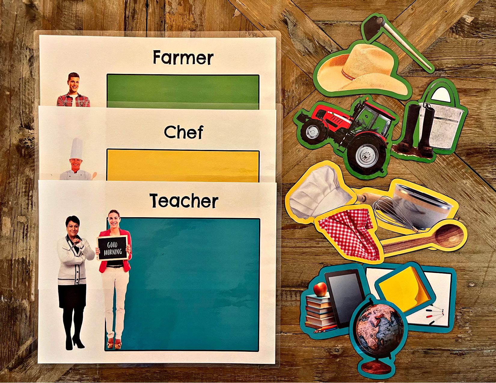 Community Helpers Sorting Activity | Community Helpers Theme ...