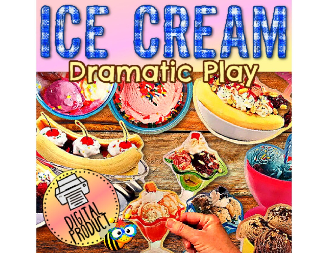 Ice Cream Stand Dramatic Play | Ice Cream Stand Pretend Play | Bulletin ...