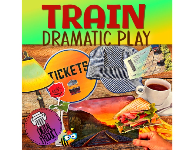 Train Dramatic Play | Train Pretend Play | Train Activity | Train ...