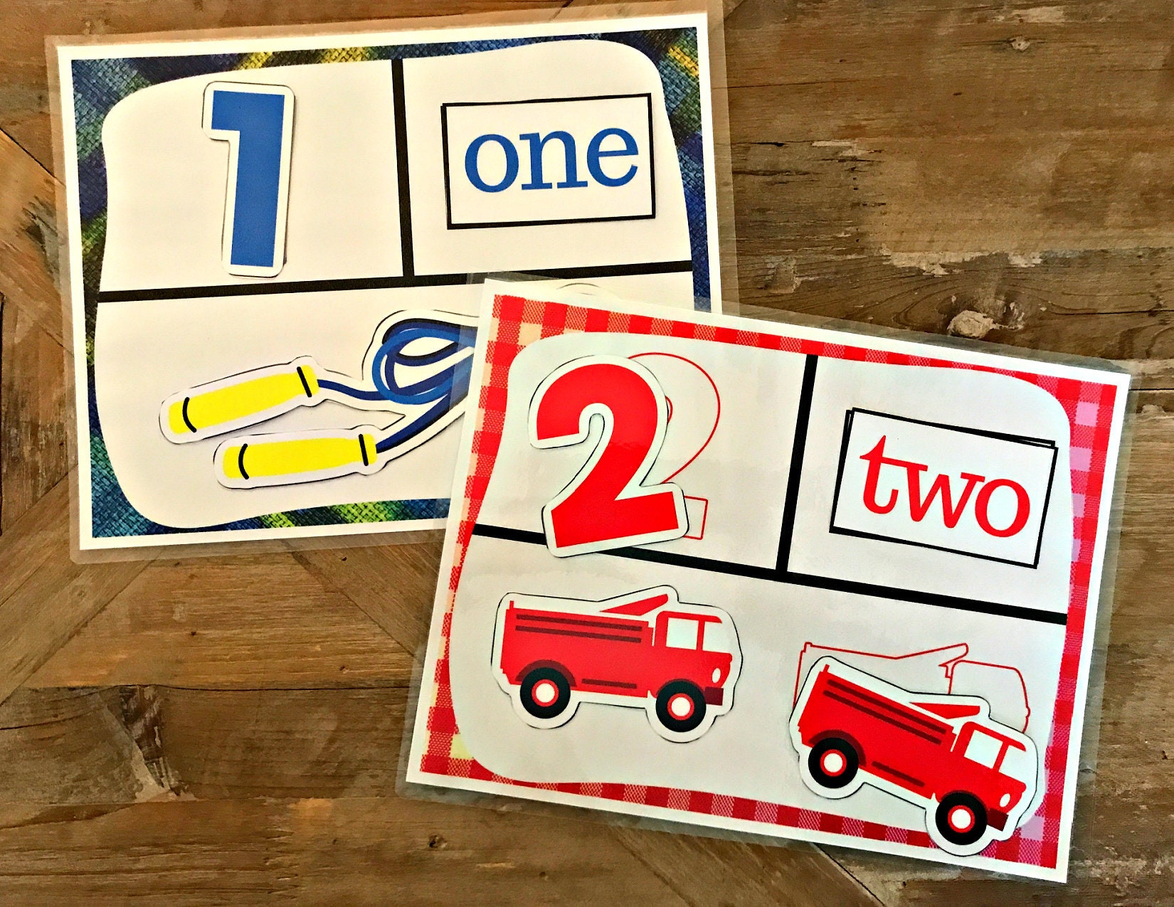 Number Counting Busy Book | Number Words | Counting 1-10 | Learn ...