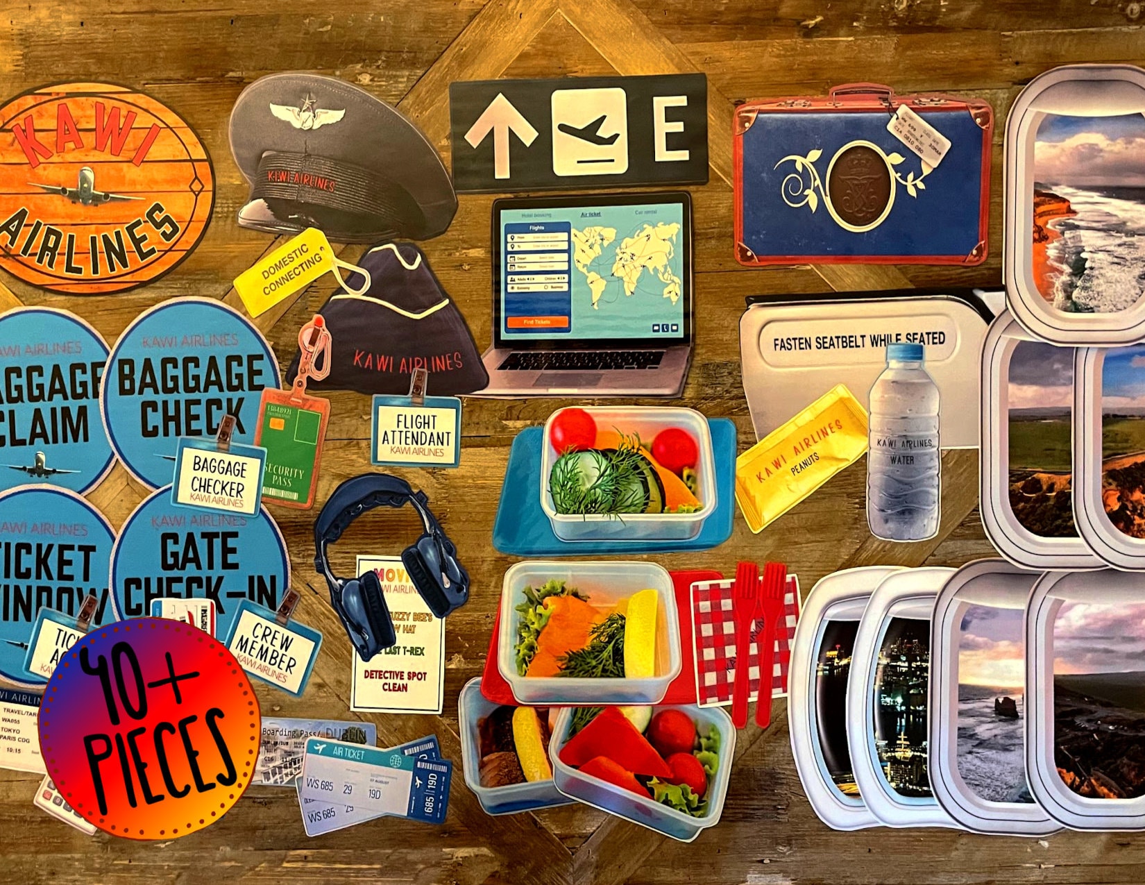 Airport Dramatic Play | Airport Activity | Transportation Activity ...