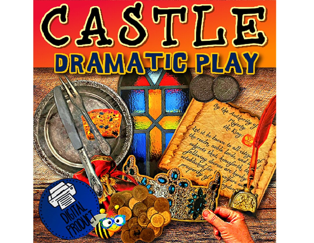 Castle Dramatic Play | Castle Pretend Play | Castle Activity | Medievil ...