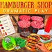 Dramatic Play Hamburger Pretend Play Food Activities Printable Dramatic ...
