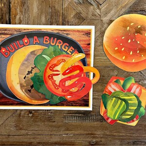 Build a Hamburger Sensory Bin | Hamburger Activity | Sensory Bin ...