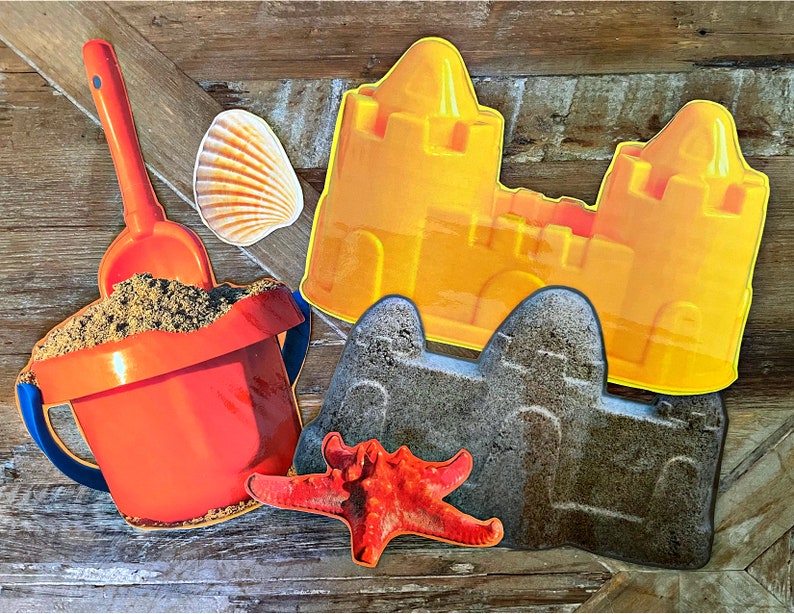 Beach Dramatic Play | Beach Trip Pretend Play | Bulletin Board ...