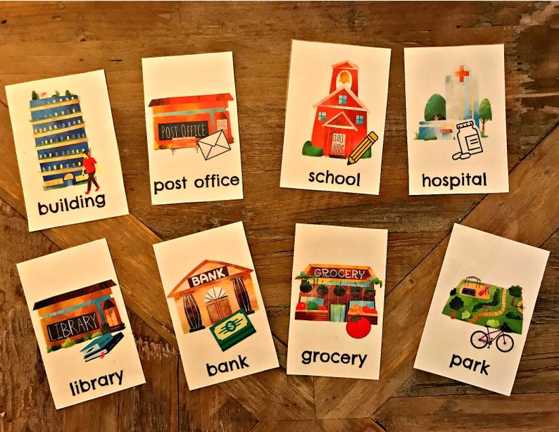 Printable Book | Sight Words | Buildings | Community Helper | Small ...