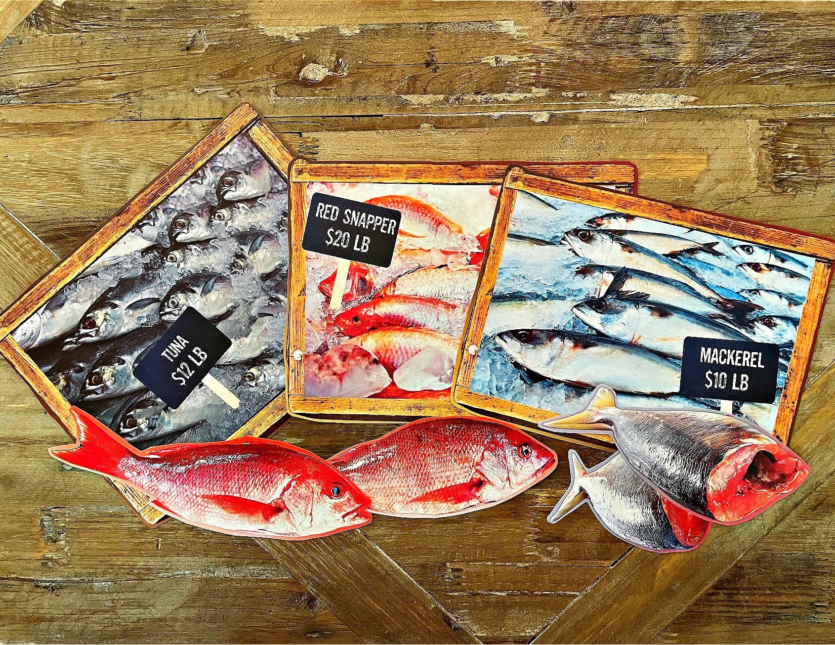 Fish Market Dramatic Play | Pretend Play Fish Market | Fish Activity ...