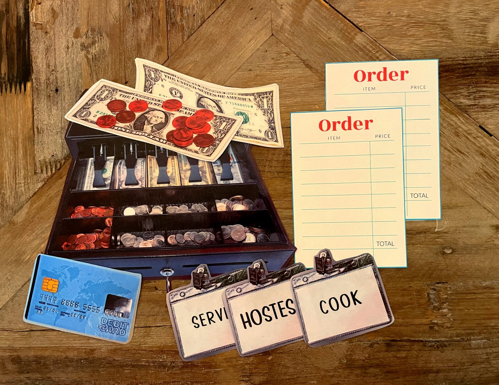 Steak House Dramatic Play | Food Pretend Play | Food Cutouts | Prek ...