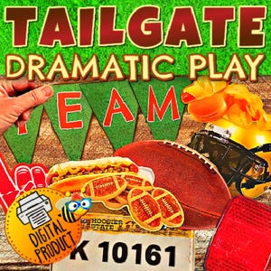 Football Tailgate Party Dramatic Play | Football Tailgate Pretend Play ...