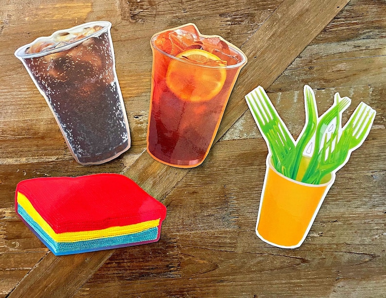 Taco Stand Dramatic Play | Taco Pretend Play | Food Cutouts | Prek ...