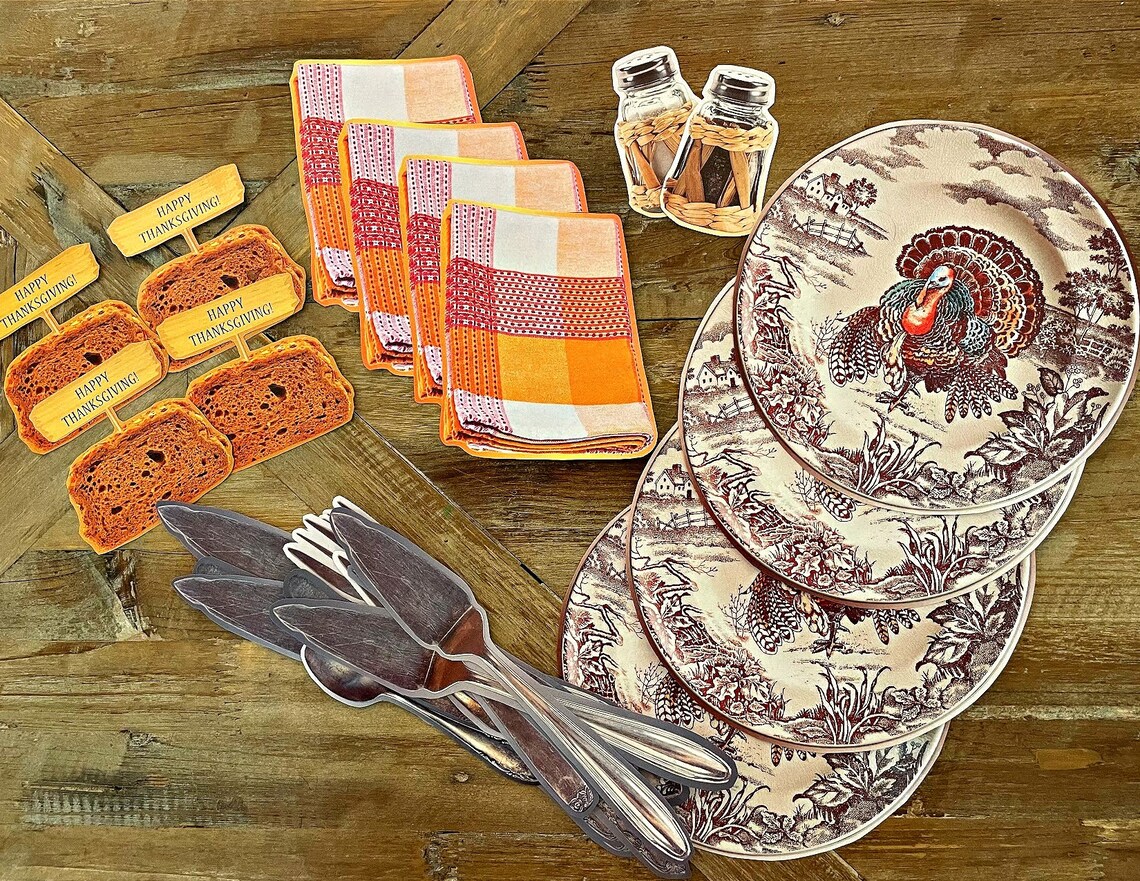 Thanksgiving Dramatic Play | Thanksgiving Feast | Preschool Printables ...