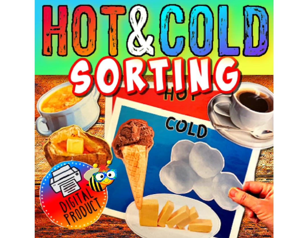 Hot and Cold Sorting | Hot and Cold | Sorting Mat | Center Activities ...