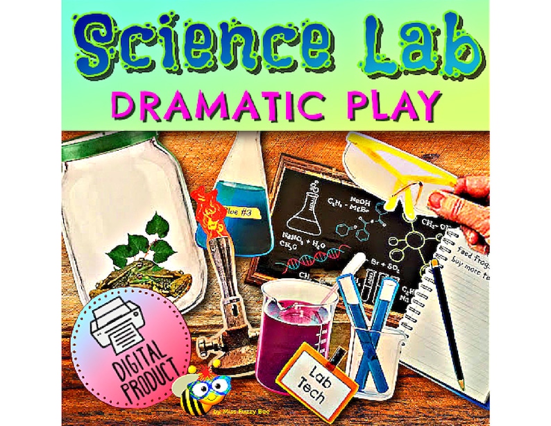 Science Lab Dramatic Play | Science Lab Pretend Play | Science Bulletin ...