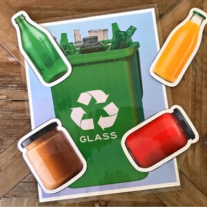 Recycling Sort Activity | Conservation Activity | Sorting Mats ...