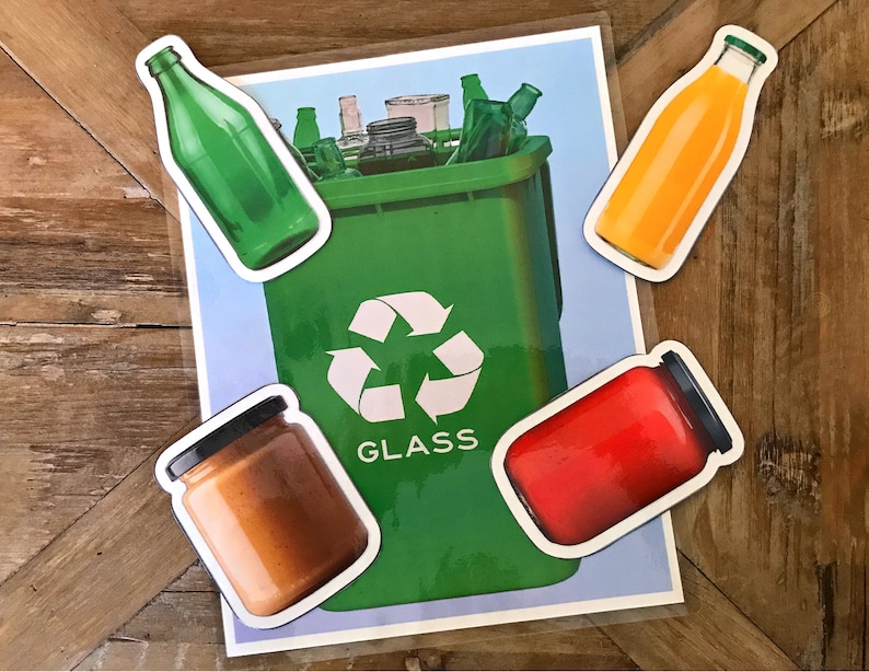 Recycling Sort Activity | Conservation Activity | Sorting Mats ...