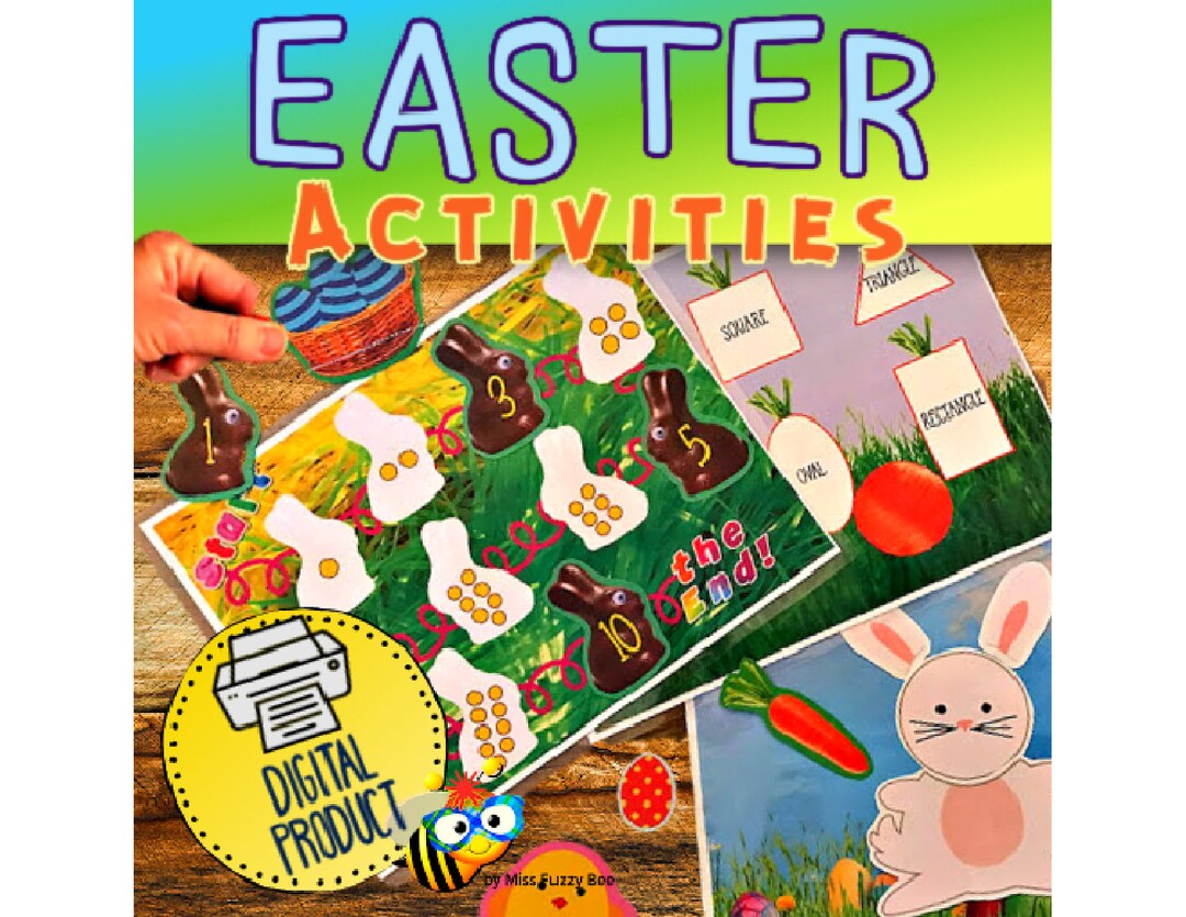 Easter Activities | Holidays | Following Directions | Printables | Prek ...