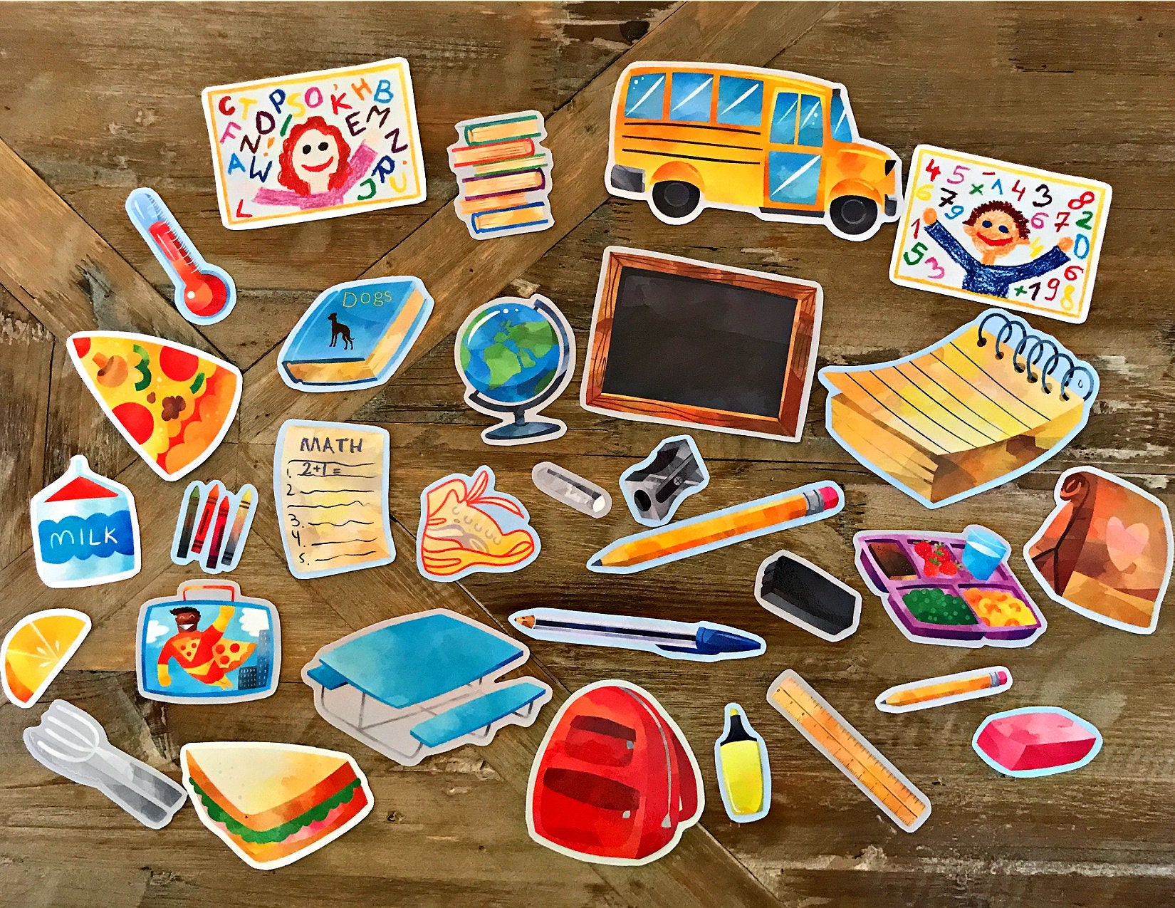 Back to School Busy Binder | Matching Activities | Busy Book | Back to ...