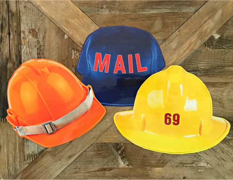 Community Helper Hats Dramatic Play | Hat Pretend Play | Community ...