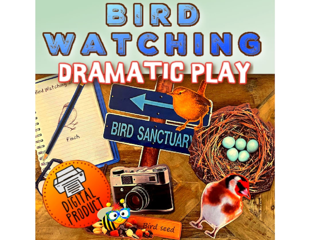 Bird Watching Dramatic Play Science Pretend Play Prek - Etsy