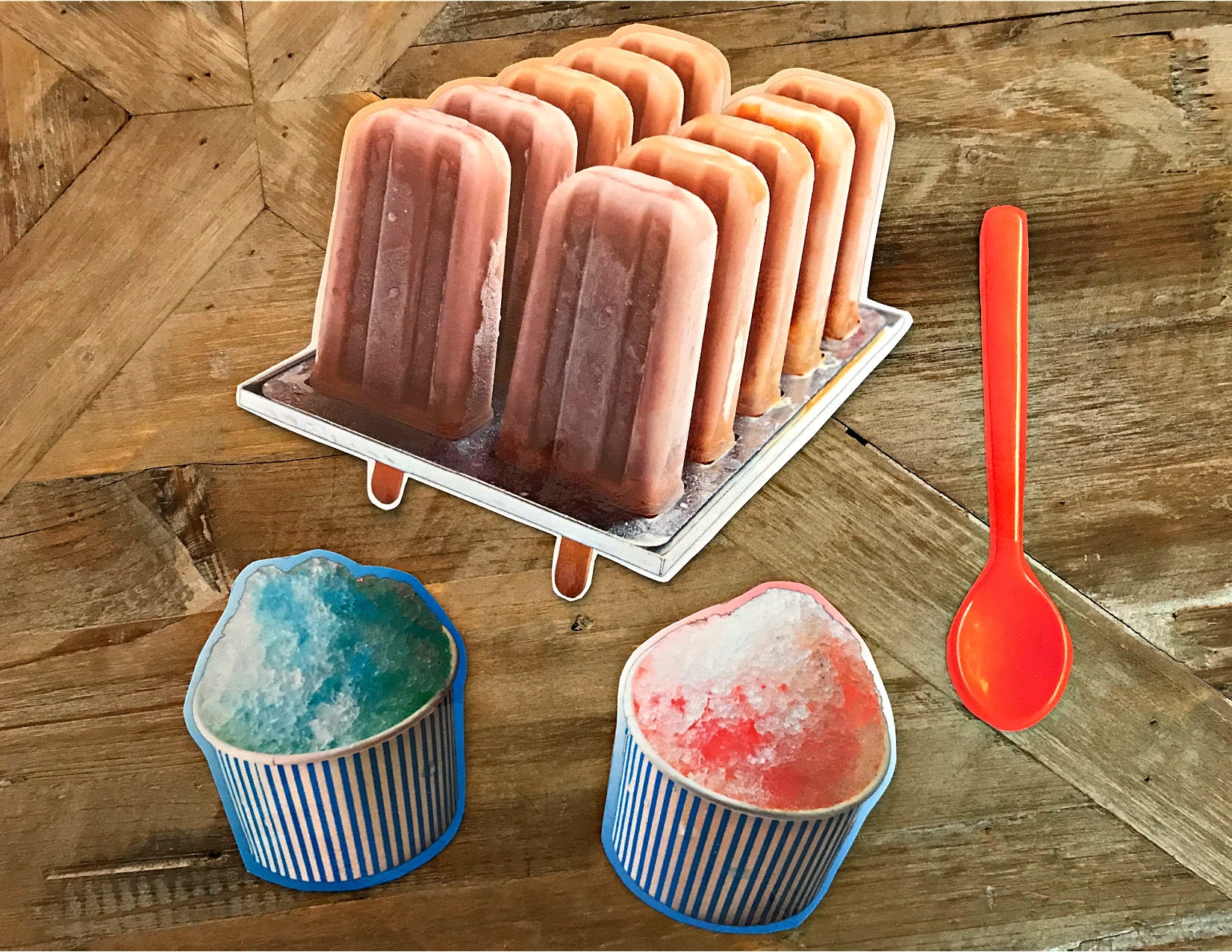 Dramatic Play Popsicle Truck Popsicle Truck Pretend Play Bulletin Board ...