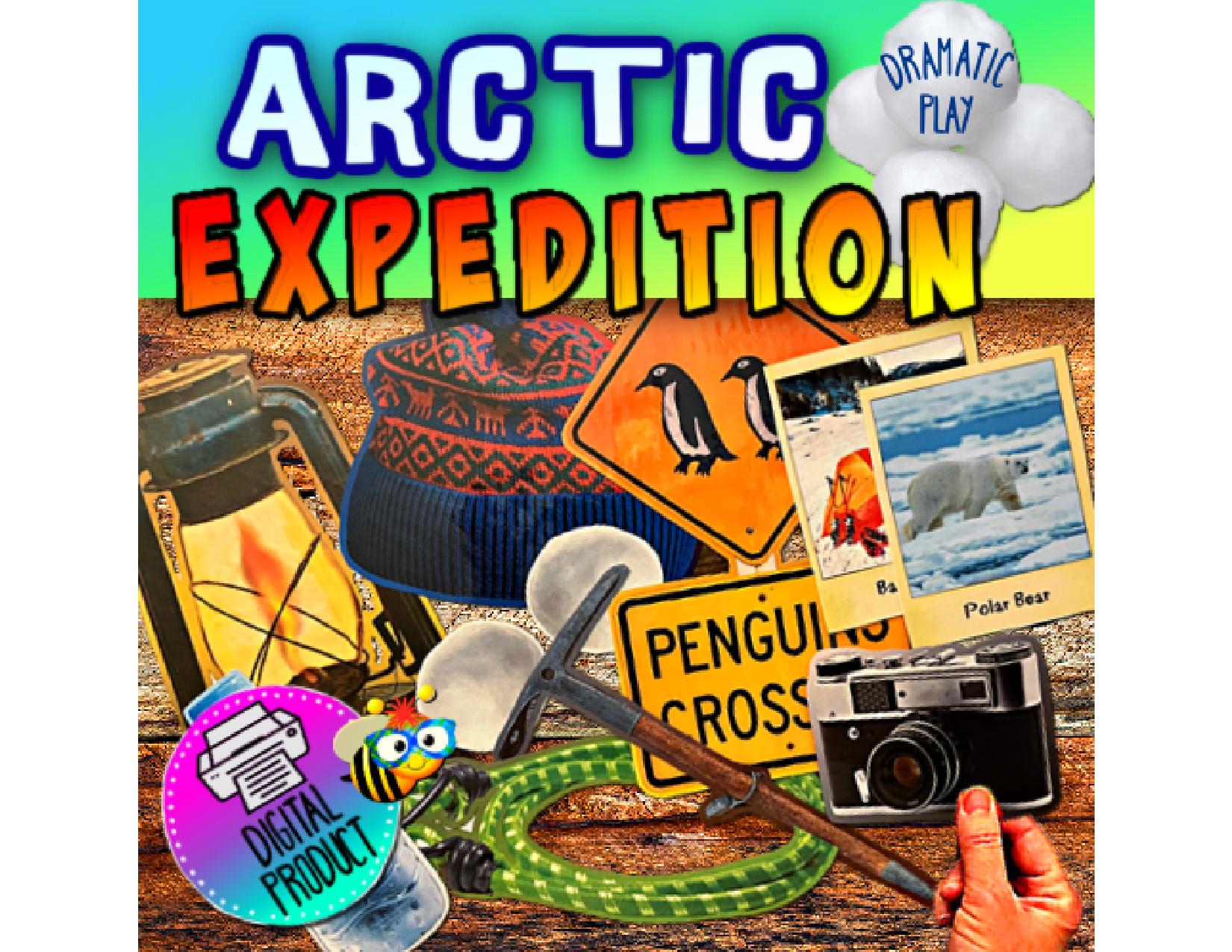 Arctic Expedition Dramatic Play | Snow Pretend Play | Preschool Play ...