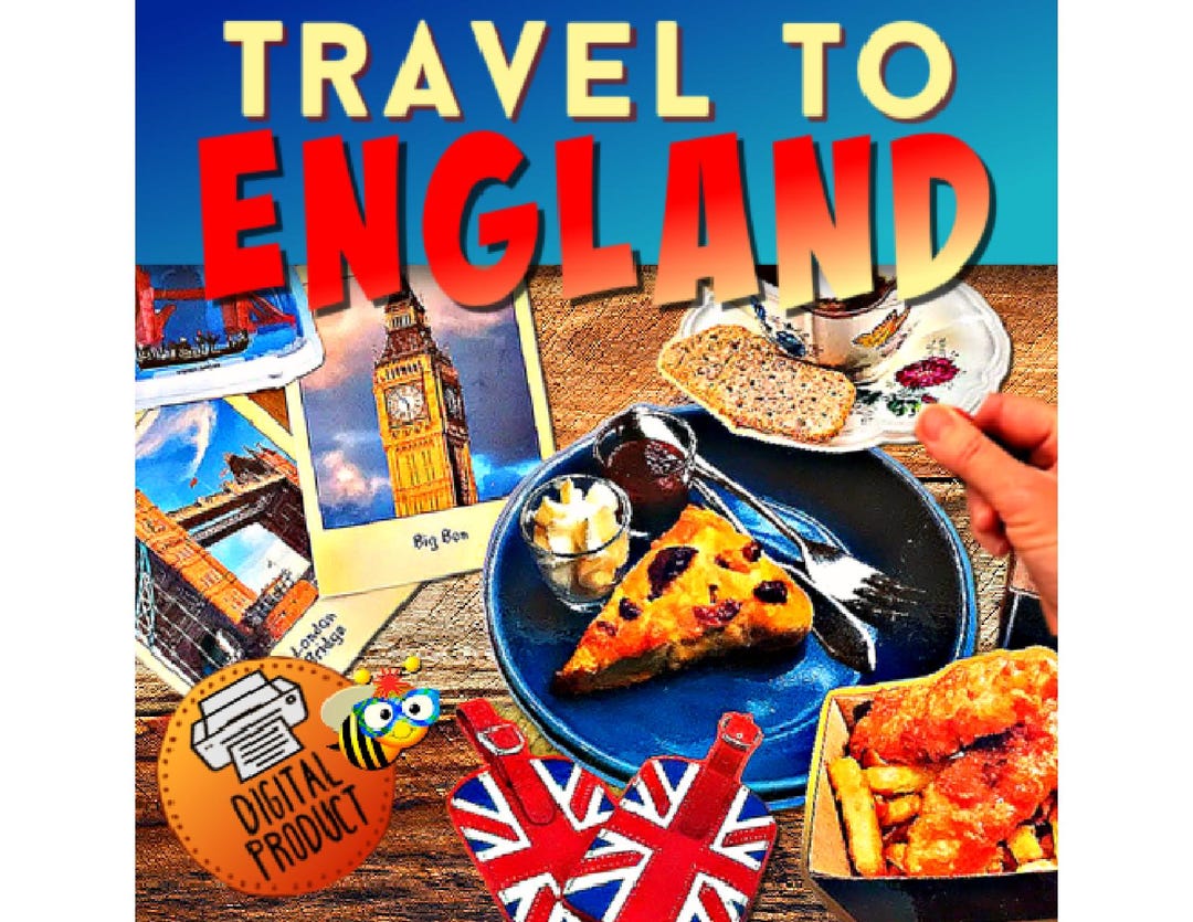 England Travel Dramatic Play | Travel to England | England Cutouts ...