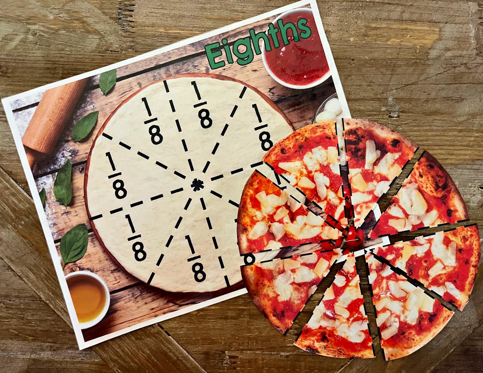 Pizza Fractions Activity | Make a Fraction | Identify Fractions ...