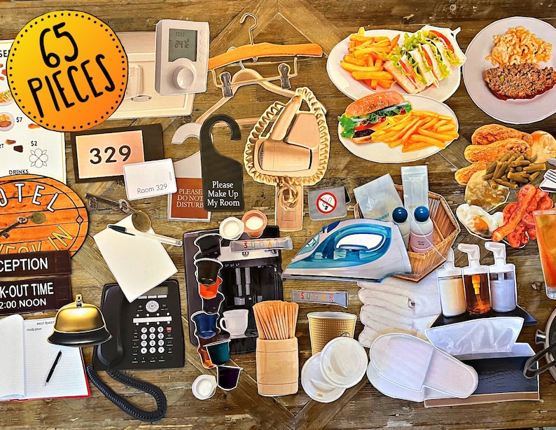 Hotel Dramatic Play | Pretend Play Hotel | Printable Play | Preschool ...