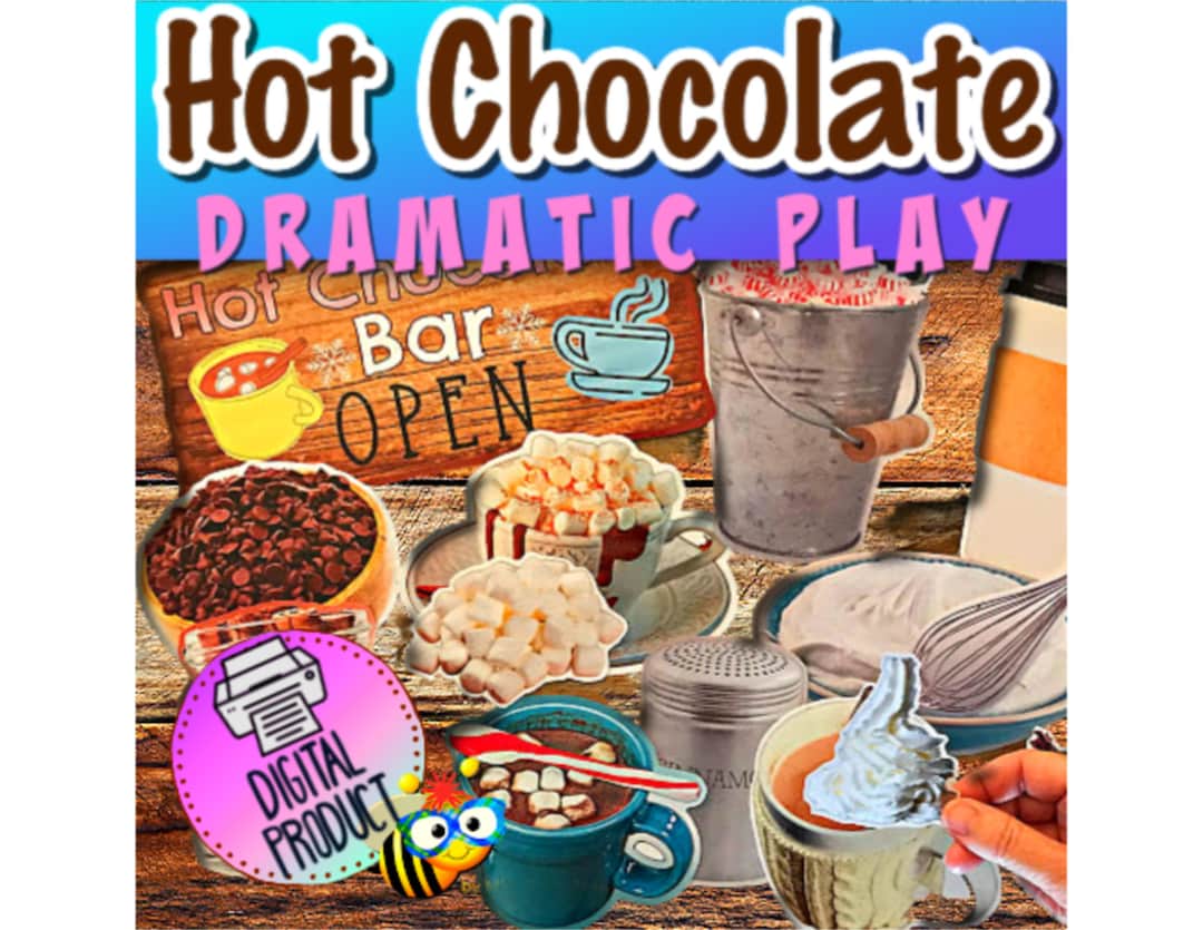Hot Cocoa Dramatic Play | Hot Chocolate Dramatic Play | Bulletin Board ...