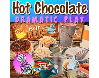 Hot Chocolate Stand Dramatic Play - Etsy Canada