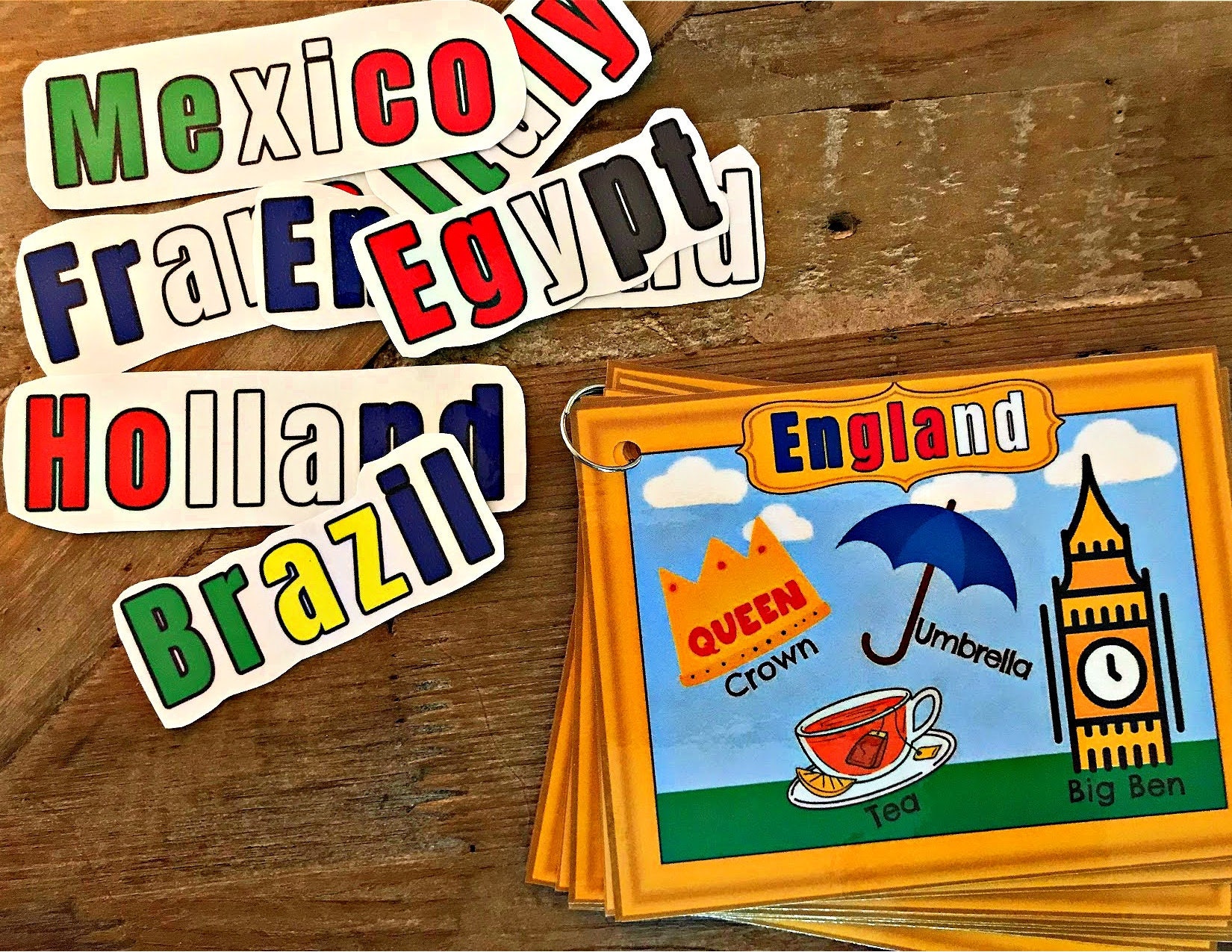 Around the World Activity Countries Matching Activity Sorting Customs ...