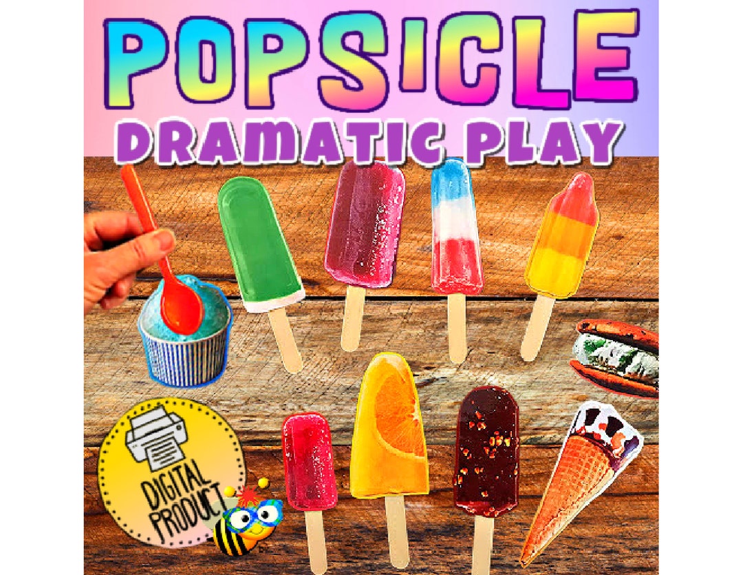 Popsicle Truck Dramatic Play | Popsicle Truck Pretend Play | Bulletin ...